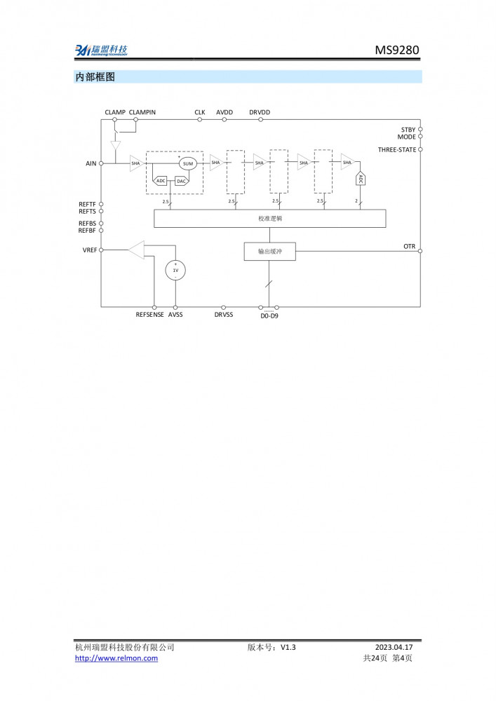 MS9280 datasheet page 4