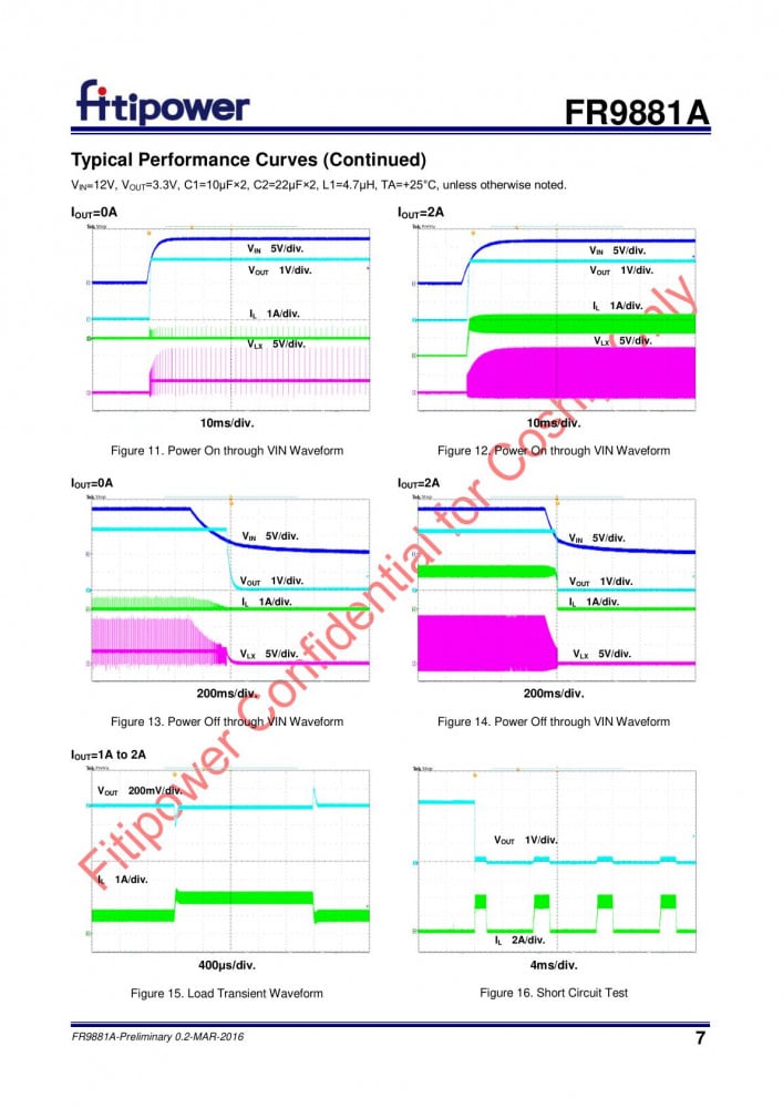 FR9881AS6 datasheet page 7