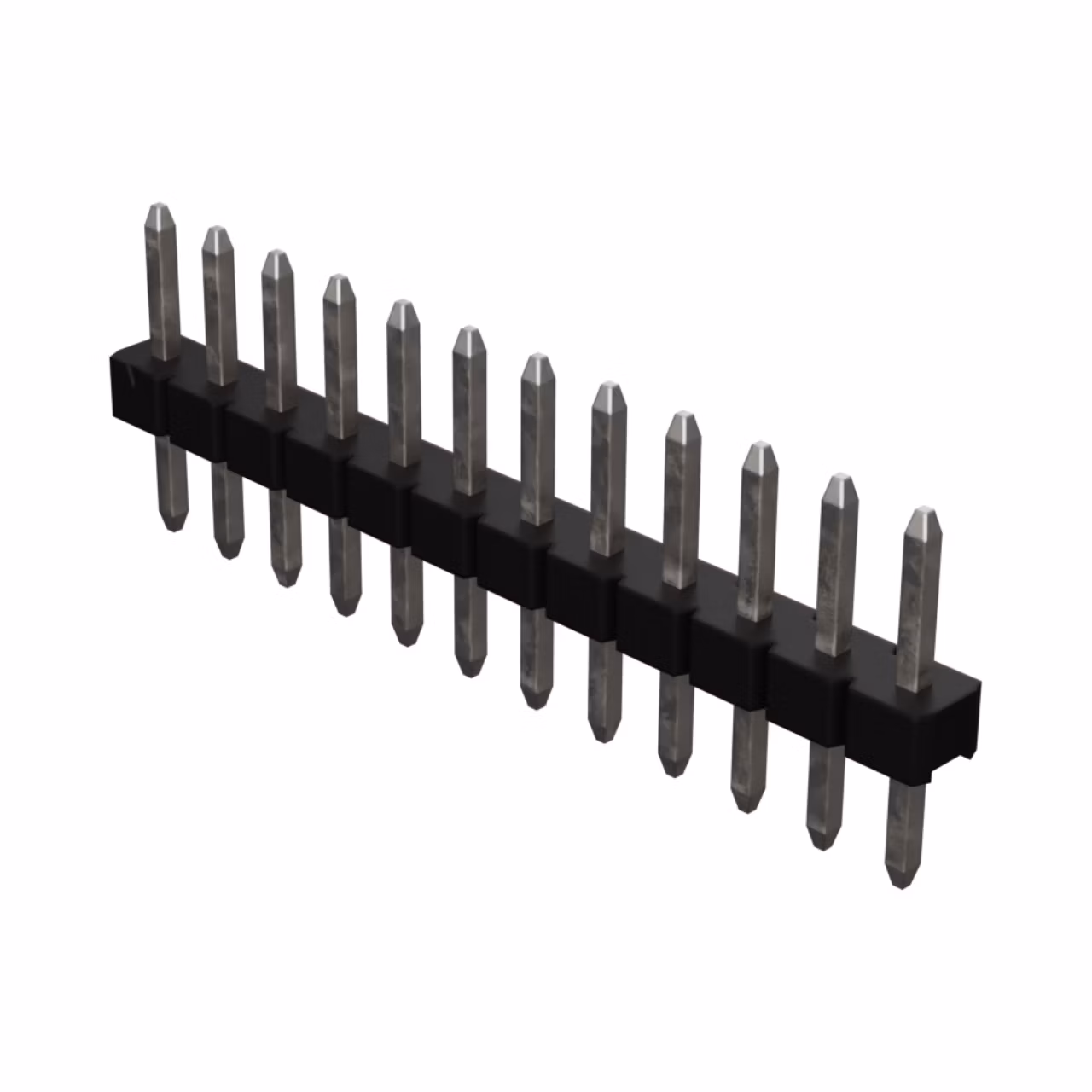 2.00mm Pitch Milli-Grid Header, Vertical, Through Hole, Breakaway, 12 Circuits, 2.50µm Tin (Sn) Plating, Mating Pin Length 3.70mm, Tail Length 3.00mm, Lead-Free for sale