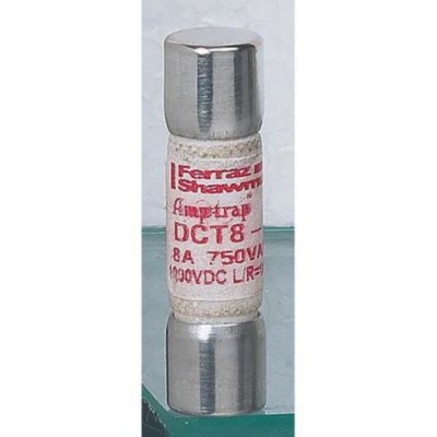 Cylindrical fuse - Ceramic cartridge fuse - 10x38mm - 10A 1000V DC - gPV photovoltaic protection - IEC 60269-6 compliance for sale