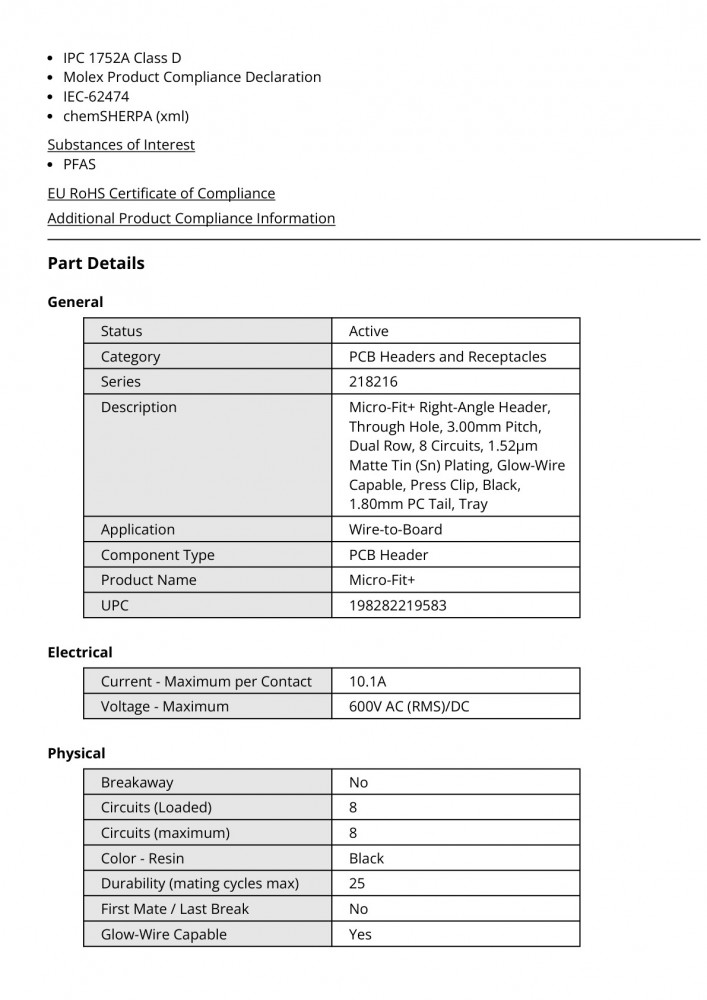 MOLEX 2182160860 product document image, page 2