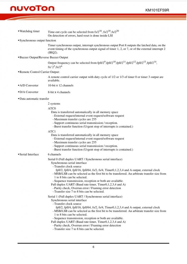 KM101EF59R datasheet page 7