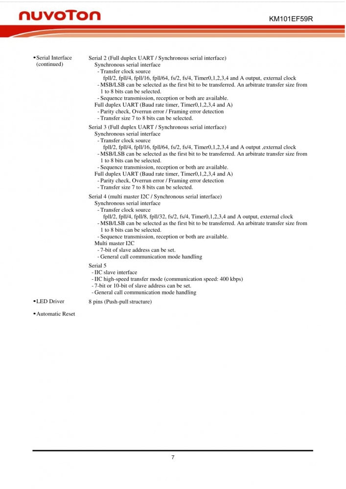 KM101EF59R datasheet page 8