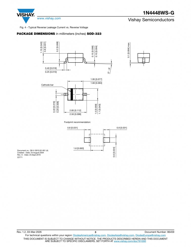 1N4448WS datasheet page 3