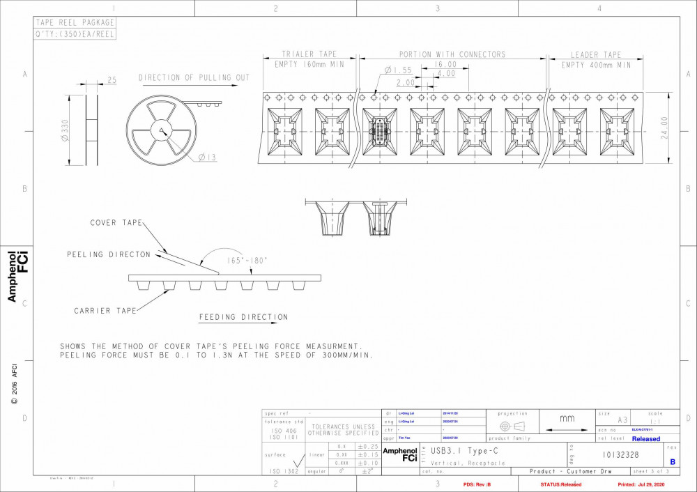 Amphenol 10132328 drawing page 3