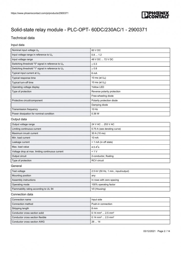 2900371 technical document page 2