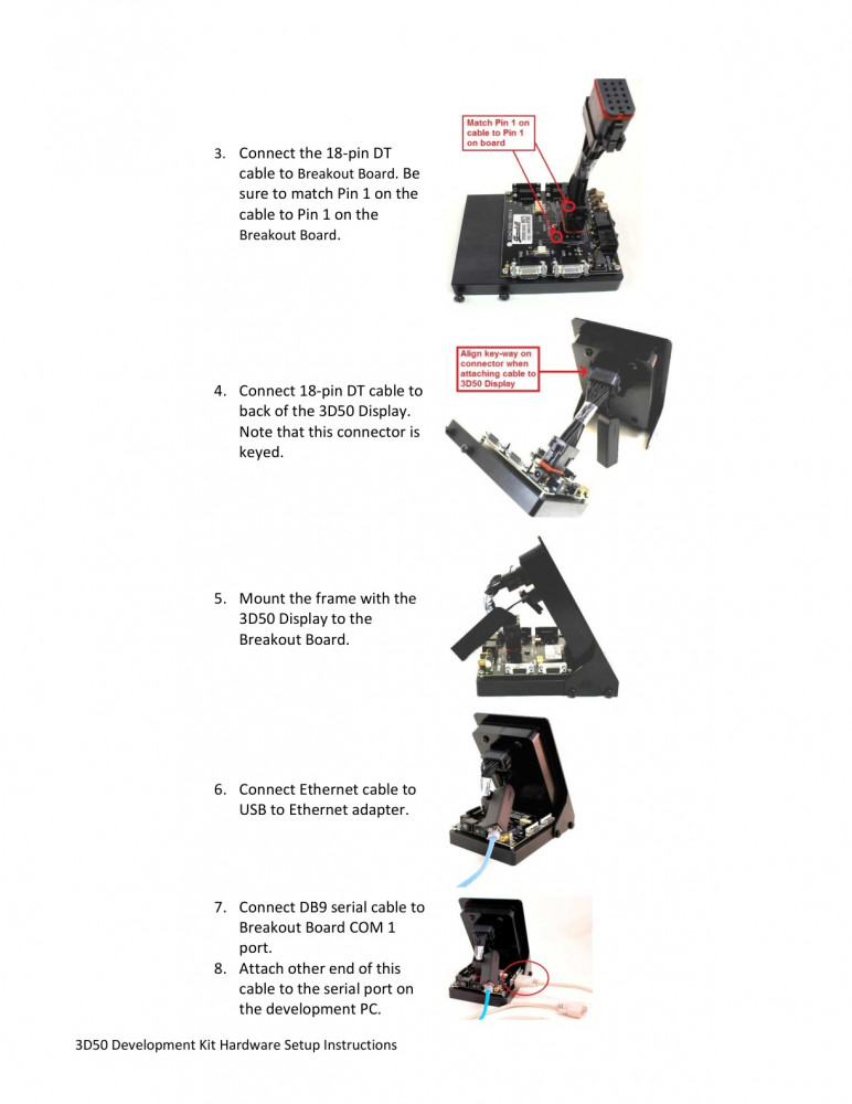 3D50 development kit guide page 3