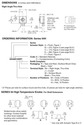 Grayhill 94HFB08WRT
