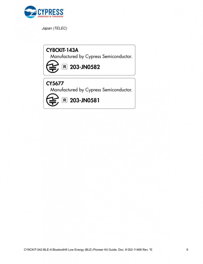 CY8CKIT-042-BLE-A guide page 10