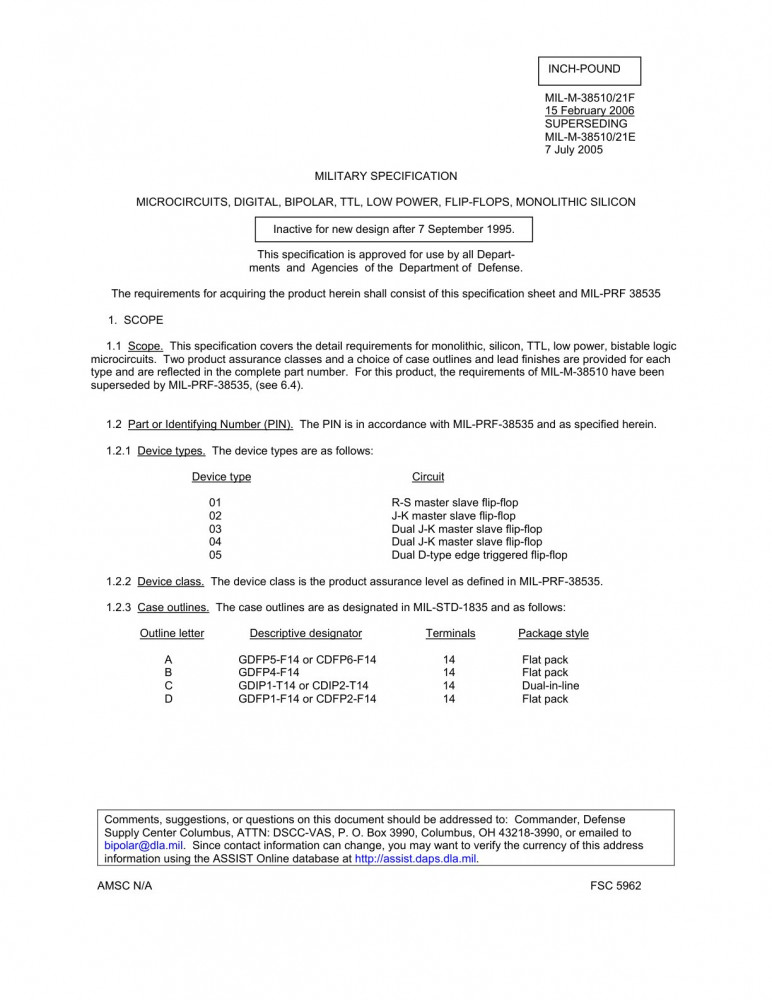 54L74W/B technical document page 2