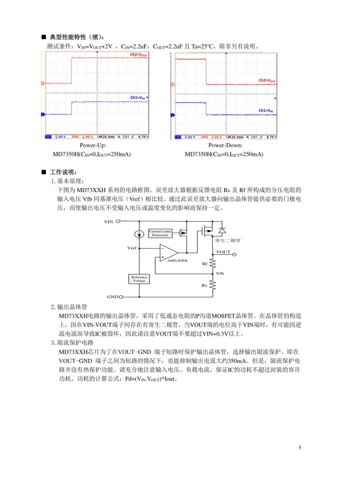 MD7330H datasheet page 5