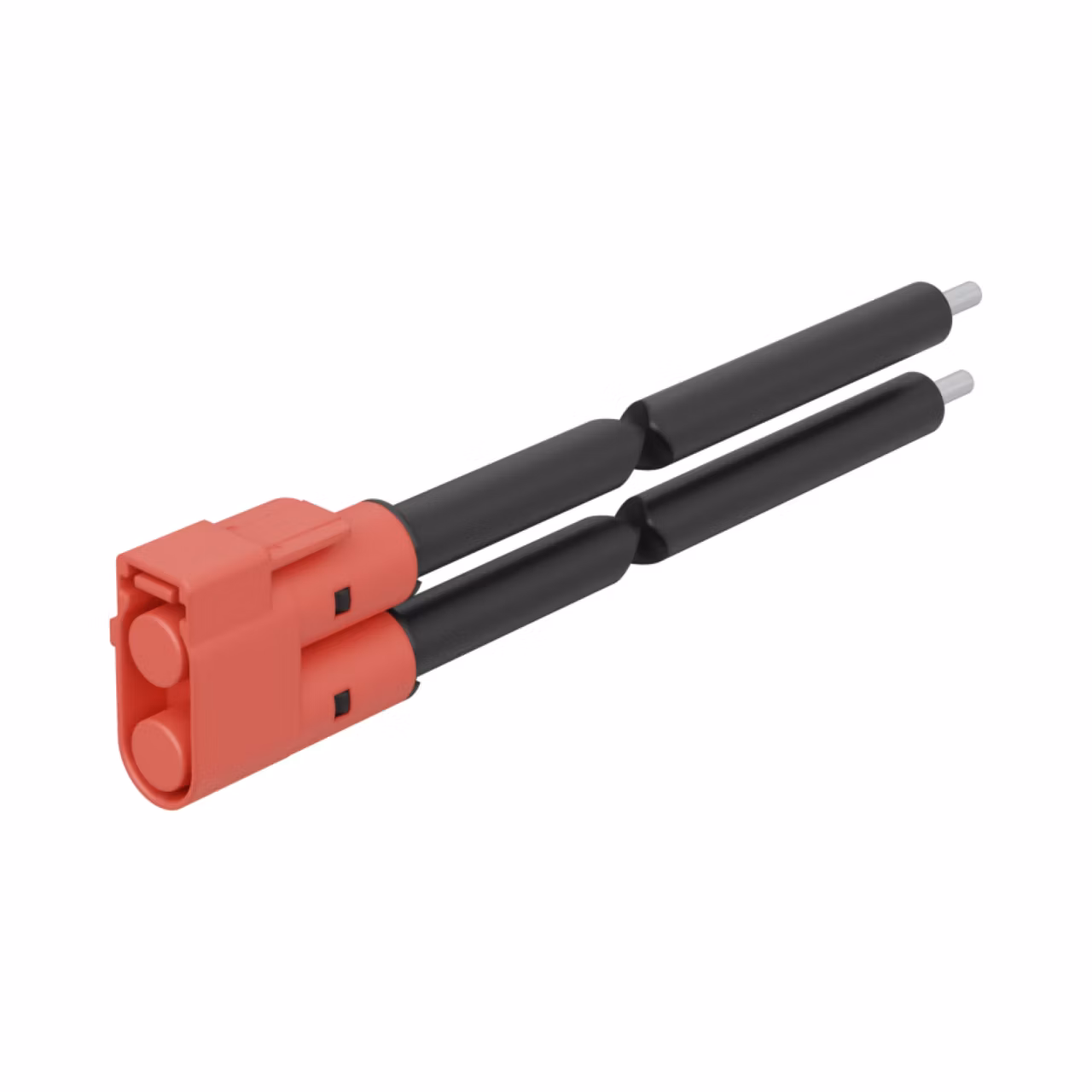 PowerWize-to-Pigtail Off-the-Shelf (OTS) Cable Assembly, Female, Single Row, 1000.00mm Length, 2 AWG, 2 Circuits, Red for sale