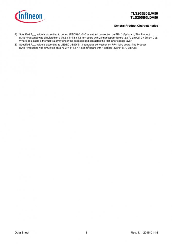 TLS205B0 datasheet page 8
