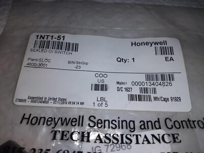 Honeywell 1NT1-51 for sale