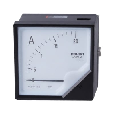 Delixi Electric 42L6A20D1 Analog Ammeter Panel Meter for sale