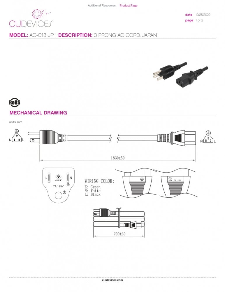 AC-C13 JP technical document page 1
