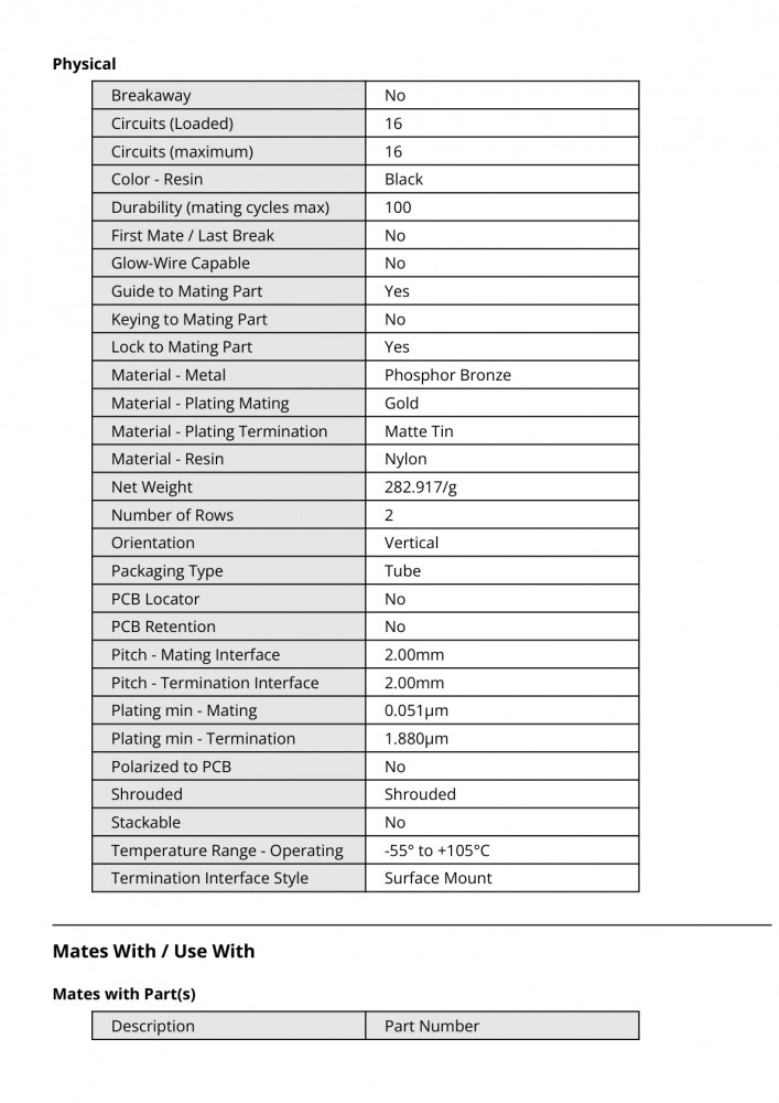 MOLEX 878321619 document preview, page 3