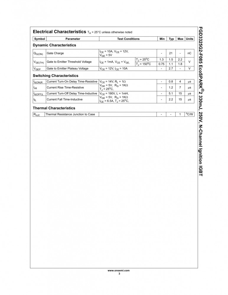 FGD3325G2-F085V datasheet page 4