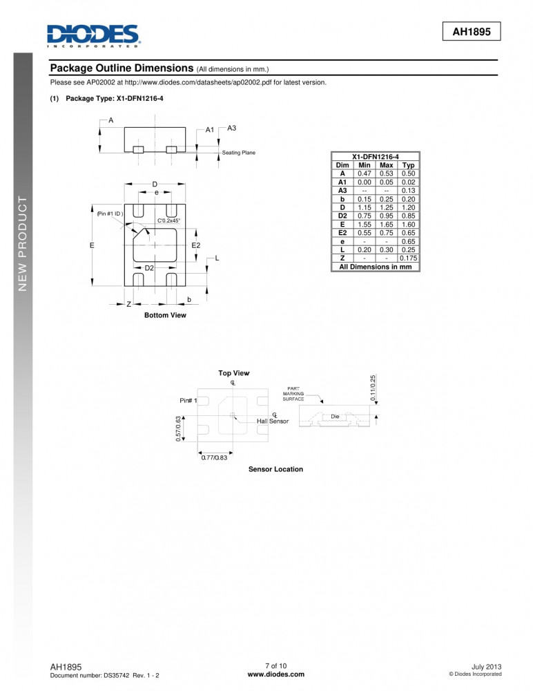 AH1895 datasheet page 7