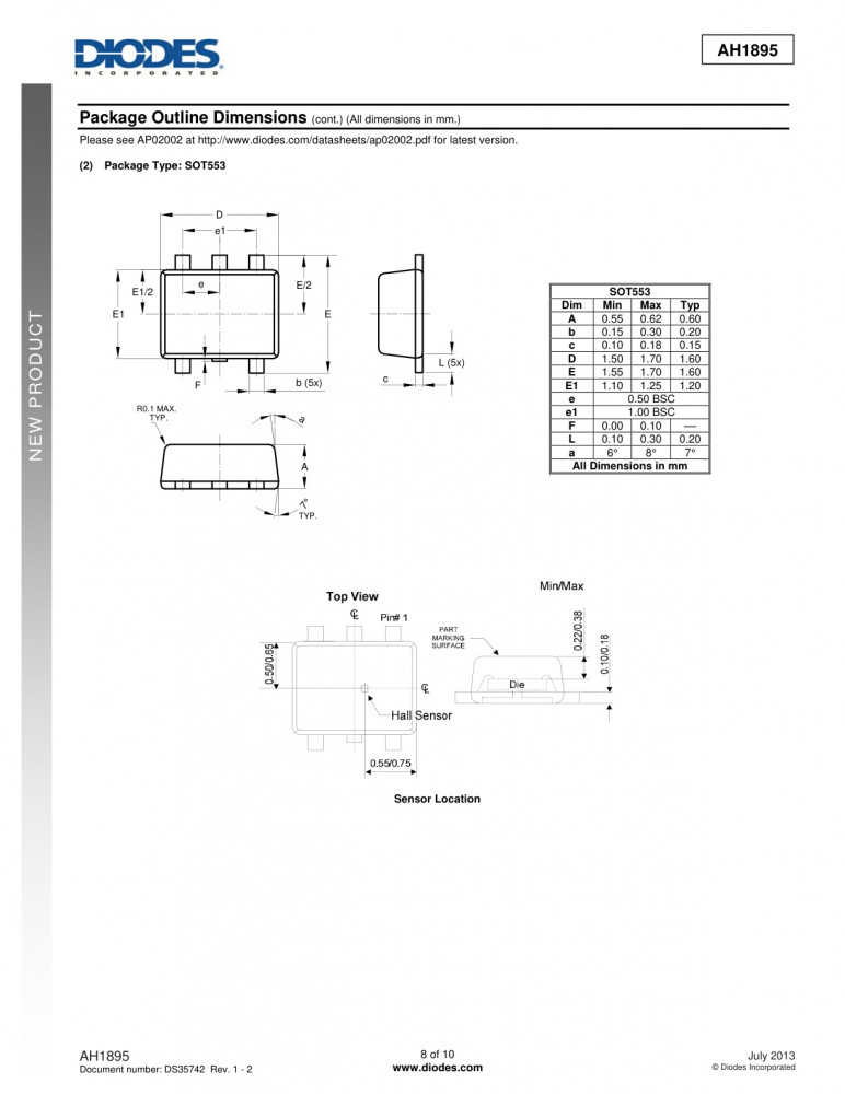 AH1895 datasheet page 8
