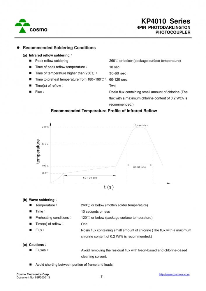 KP40102C TLD datasheet page 7
