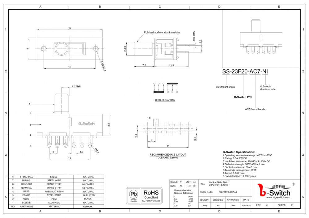 SS-23F20-AC7-NI technical document image