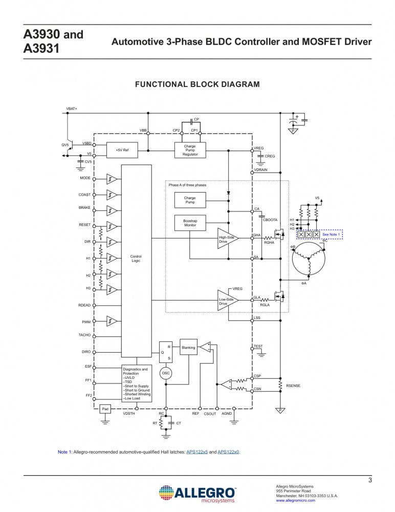 A3930KJPTR-T datasheet page 3