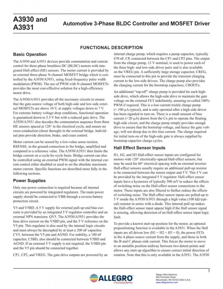 A3930KJPTR-T datasheet page 7