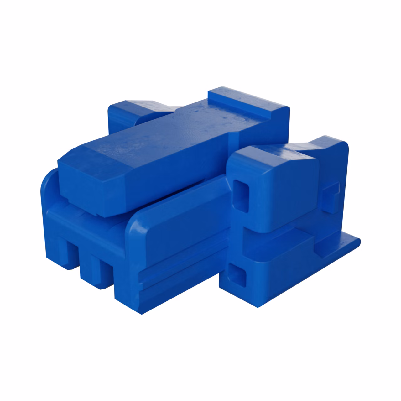 Micro-Lock Plus TPA Type Receptacle Housing, 1.25mm Pitch, Single Row, Positive Lock, 2 Circuits, Blue for sale