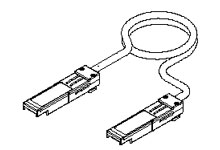 Small Form-factor Pluggable (SFP) Cable Assembly, Passive, 4 Gbps, 2.0m Length for sale