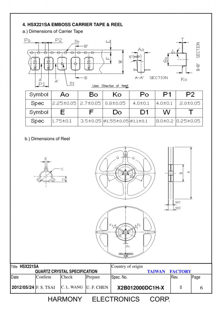 HELE X2B012000DC1H-X specification page 6