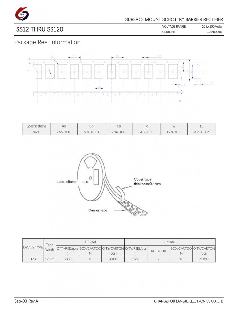 LangJie SS12 datasheet page 4