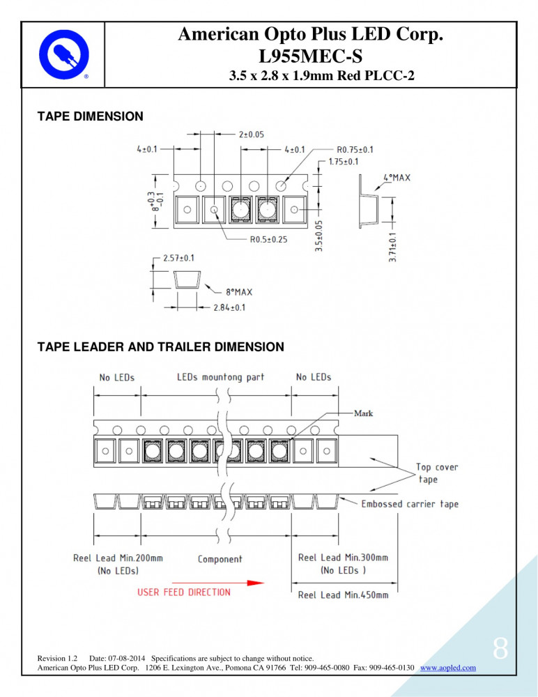 L955MEC-S datasheet page 8