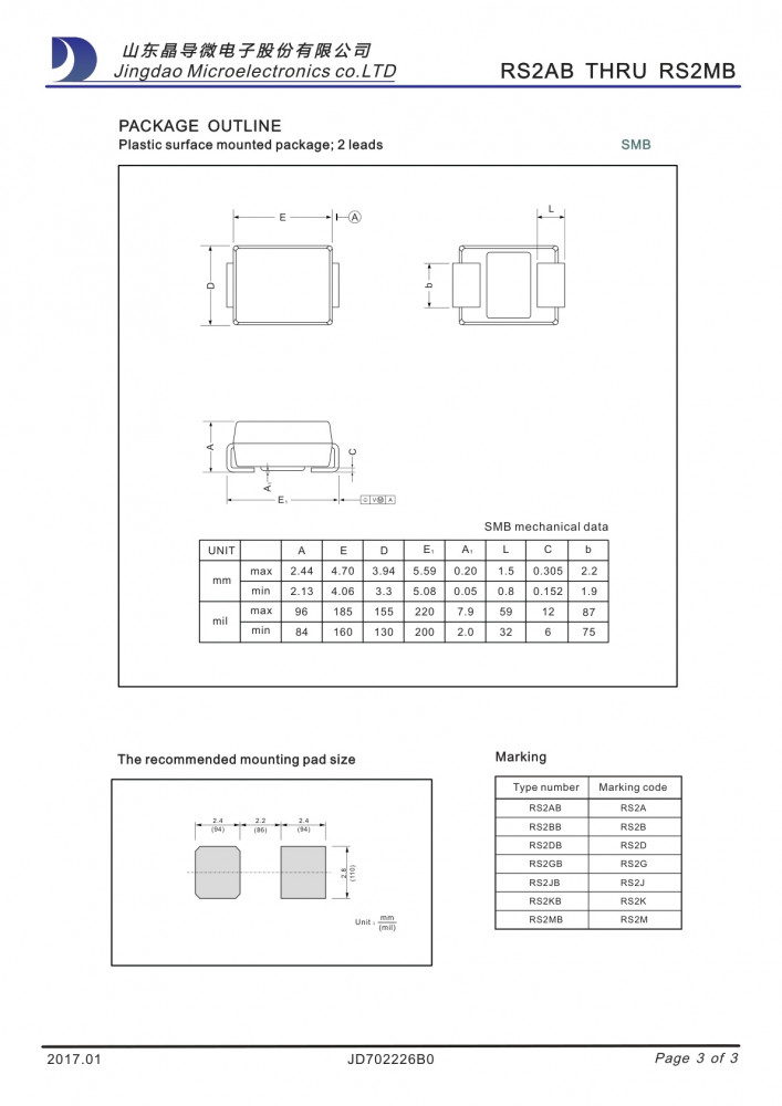 RS2JB datasheet page 3