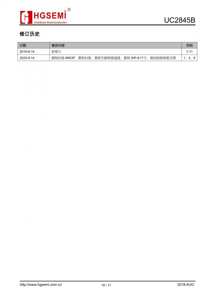 UC2845BN datasheet page 10