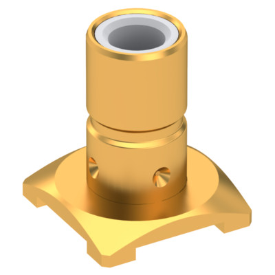 4.3-10 / STRAIGHT PLUG THREAD-IN SOLDER TYPE FOR 1/4