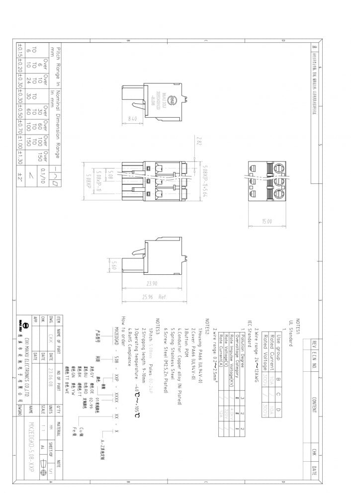 MX2EDGKD-5.08-07P-GN01-Cu-A technical document preview