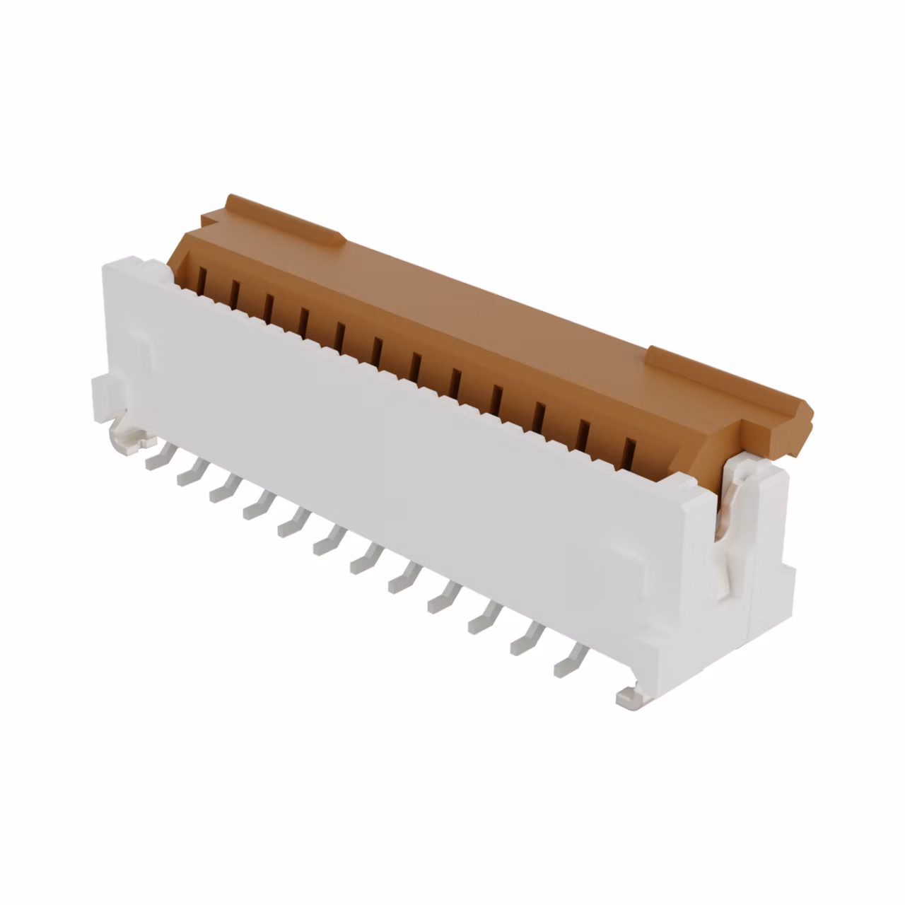 Easy-On FFC/FPC Connector, 0.50mm Pitch, V-Flip Series, Vertical, 4.05mm  Height, 24 Circuits, Copper Alloy, Tin-Bismuth Plating for sale