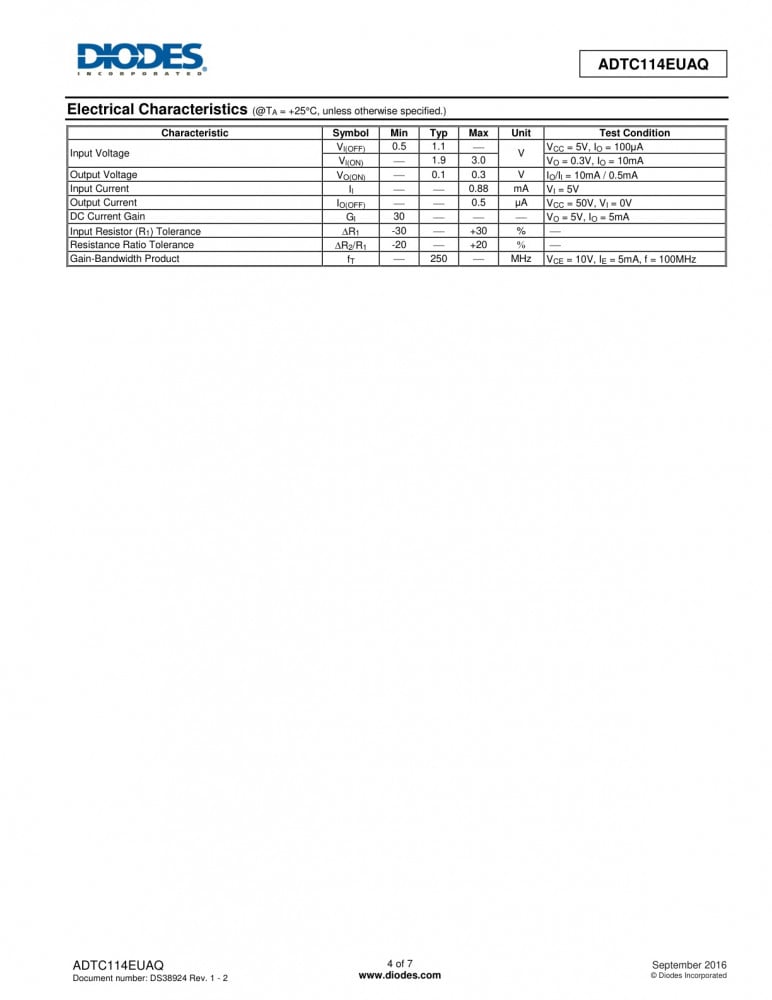 ADTC114EUAQ-7 datasheet page 4