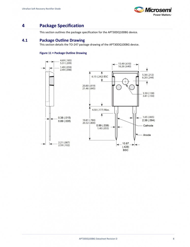 APT30DQ100BG datasheet page 10