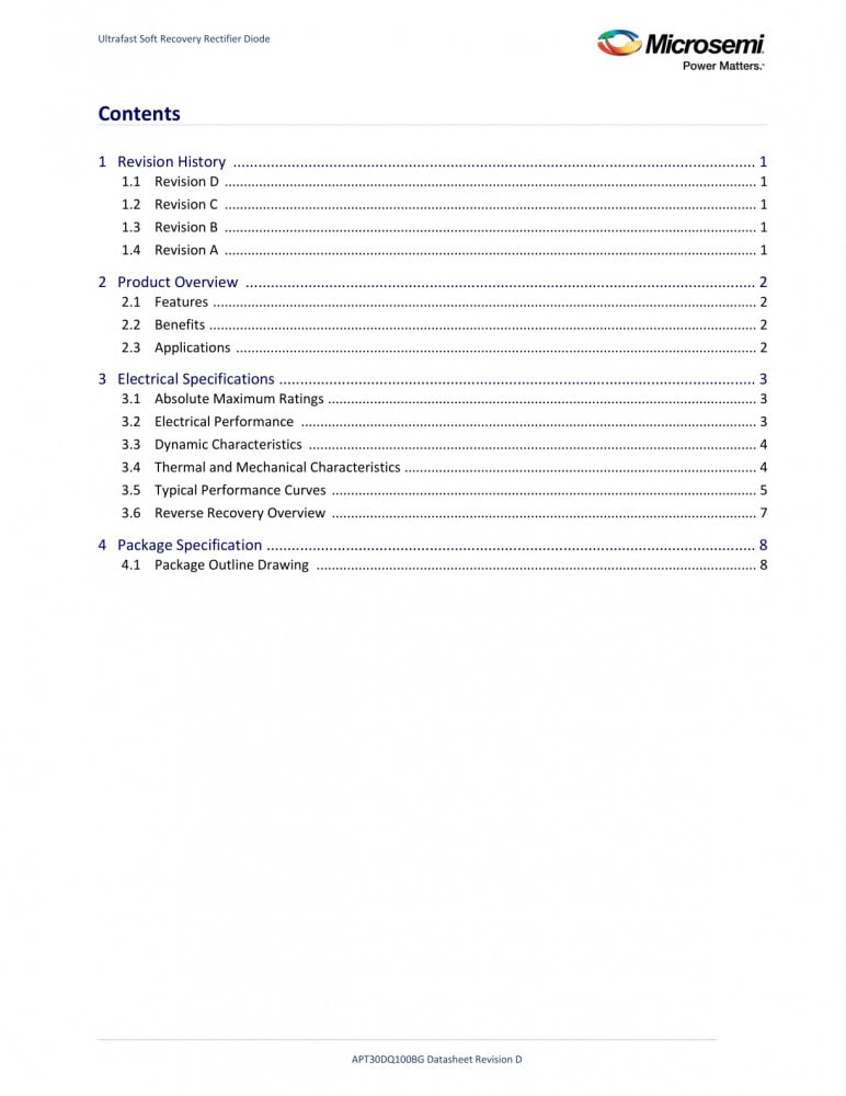 APT30DQ100BG datasheet page 2