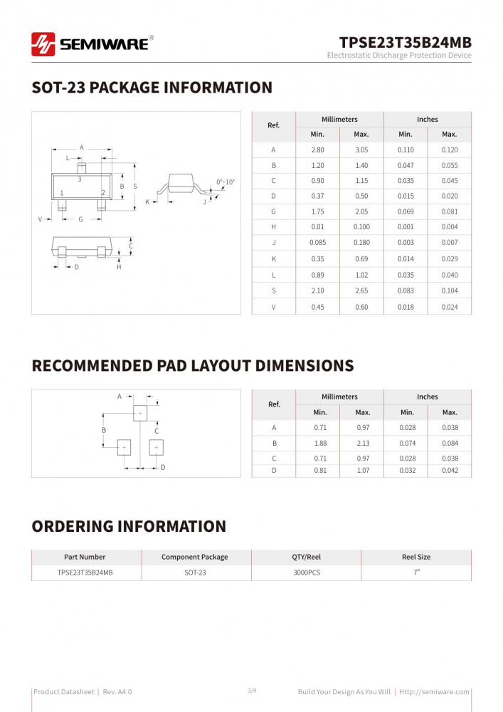 TPSE23T35B24MB technical document page 3
