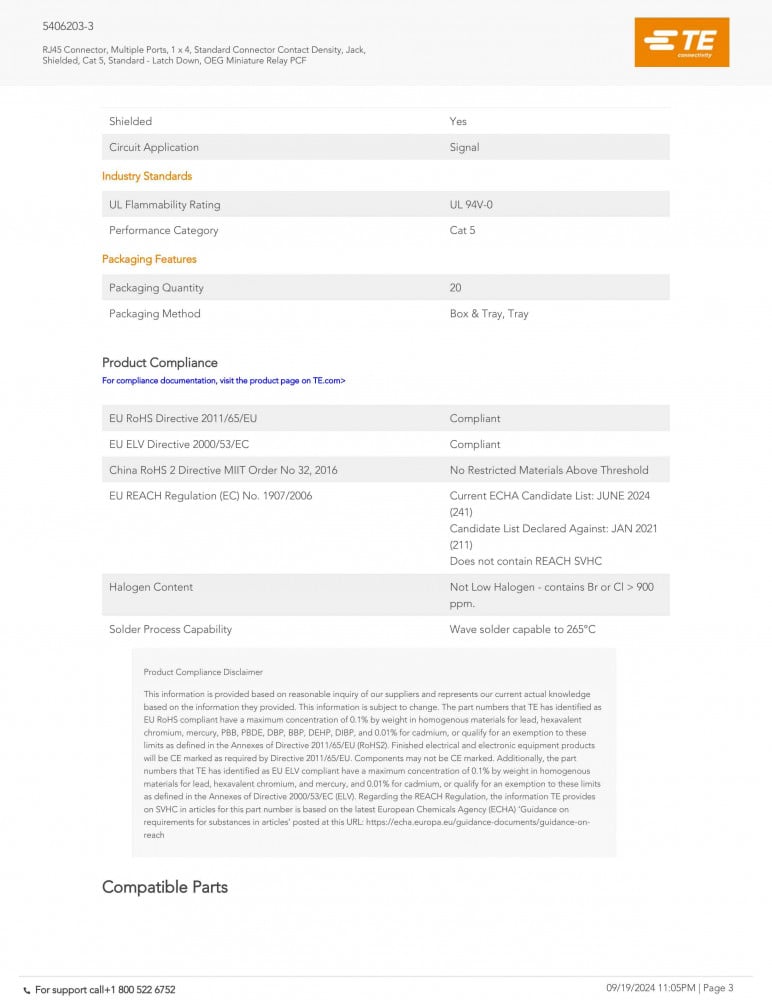 5406203-3 technical document page 3