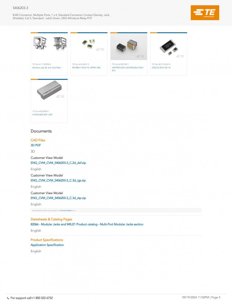 5406203-3 technical document page 5