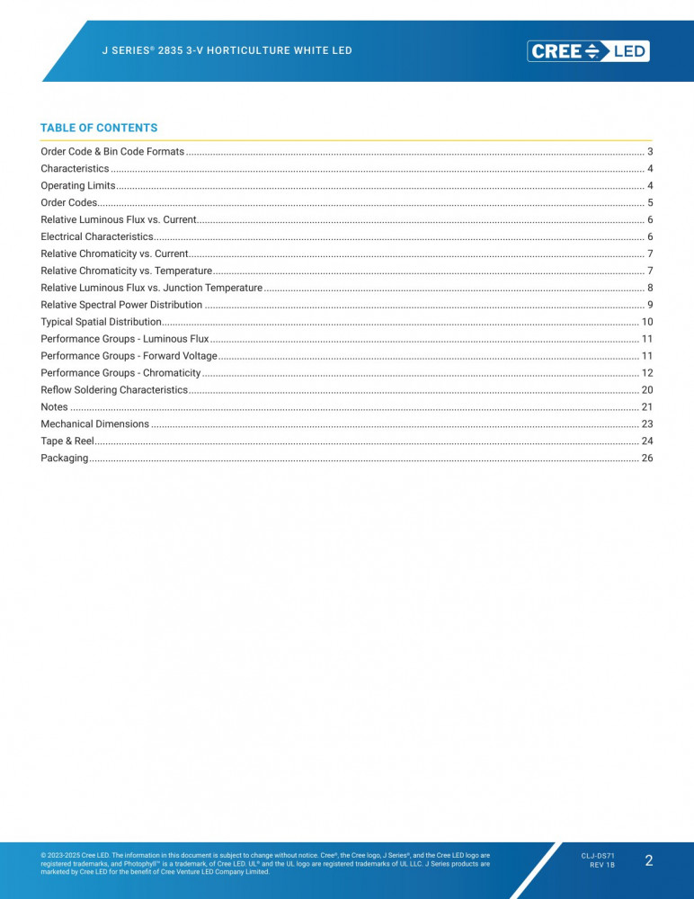 JB2835BWT-G-Hort datasheet page image 2