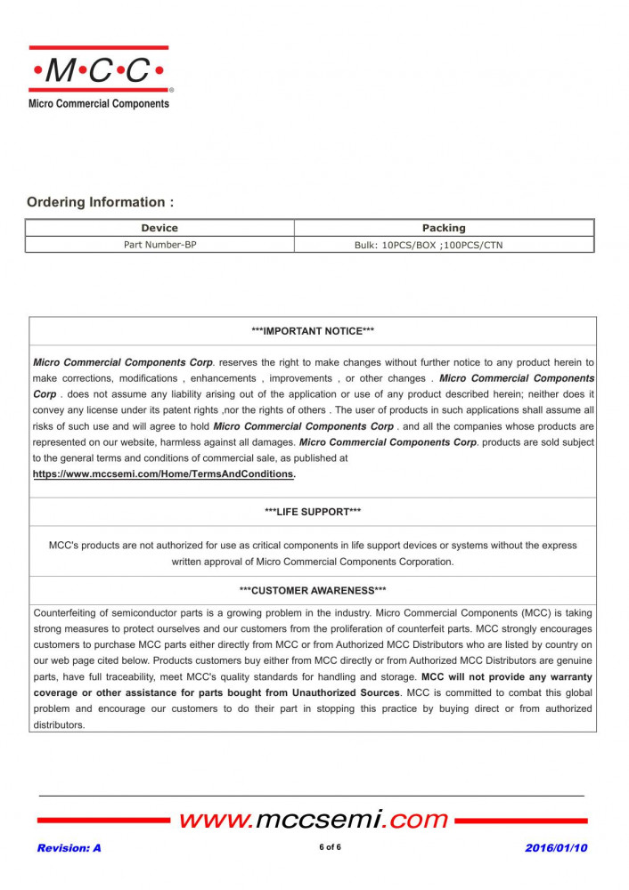 MT60CB16T1-BP datasheet page 6