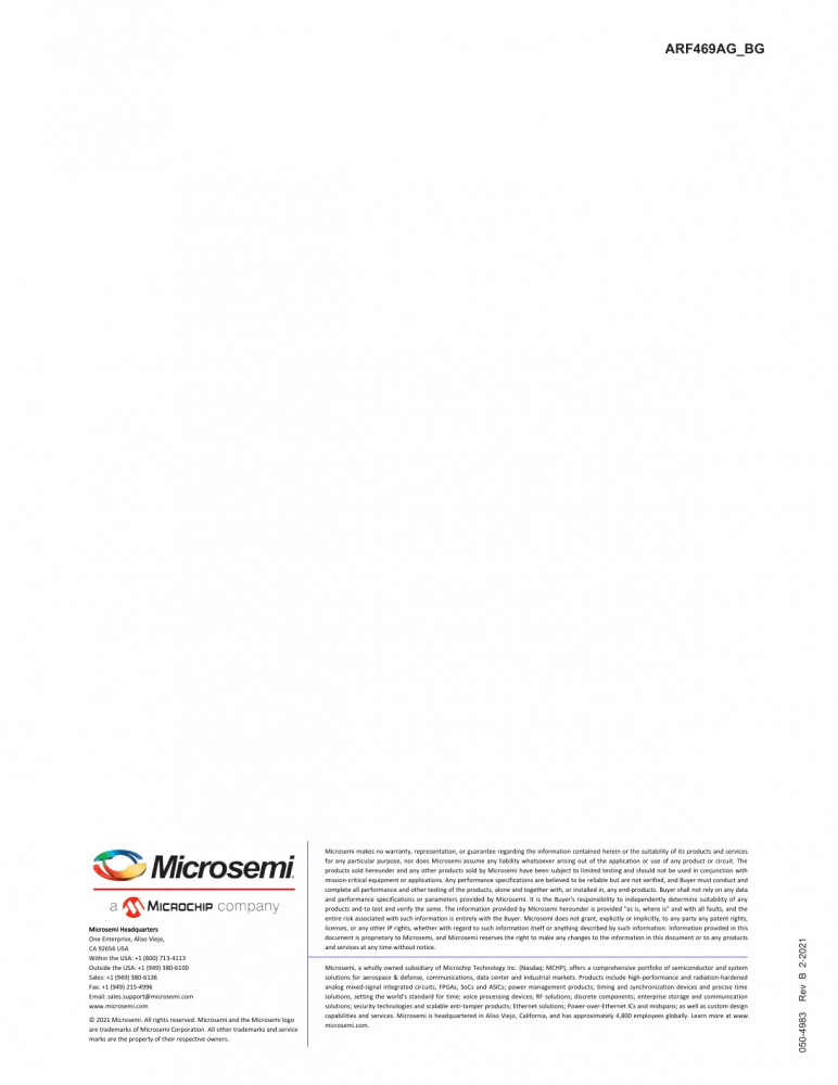 ARF469AG technical document page 5