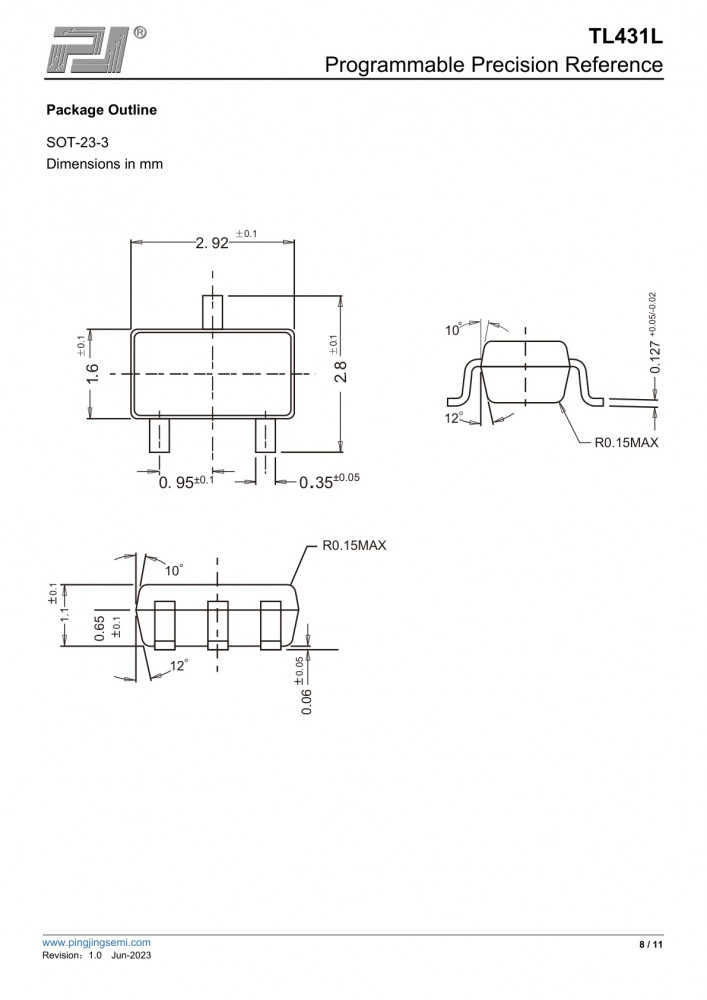 TL431LA datasheet page 8