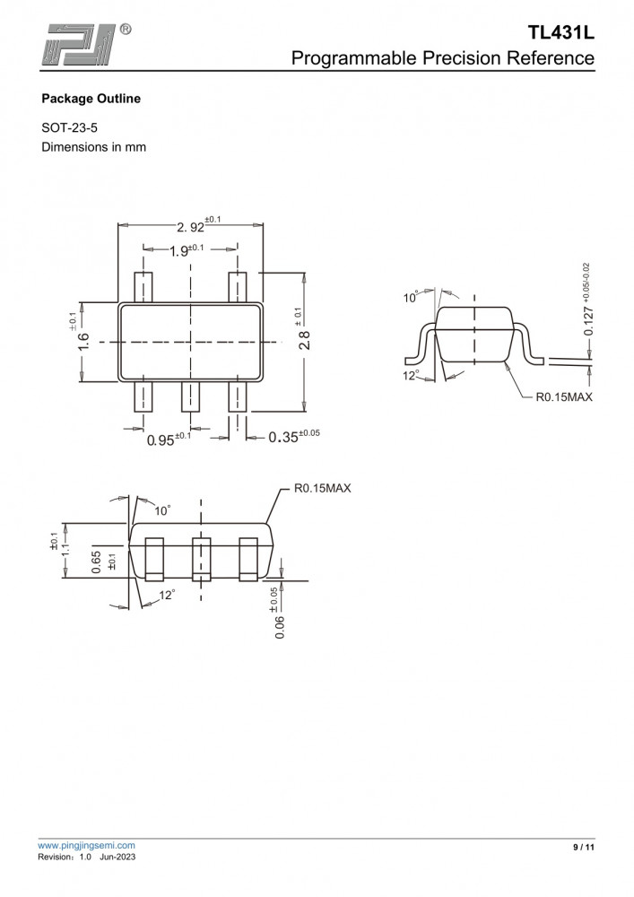 TL431LA datasheet page 9