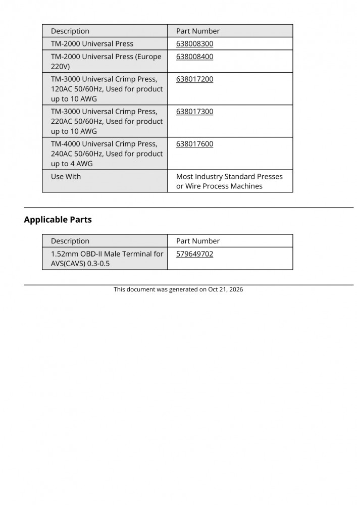 Technical document page 3